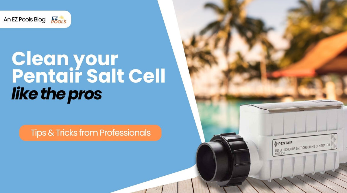 Learn How To Clean Pentair Salt Cells like the Pros – EZ Pools