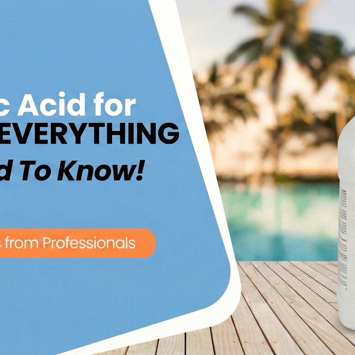 Muriatic Acid for Pools- EVERYTHING You Need To Know! – EZ Pools