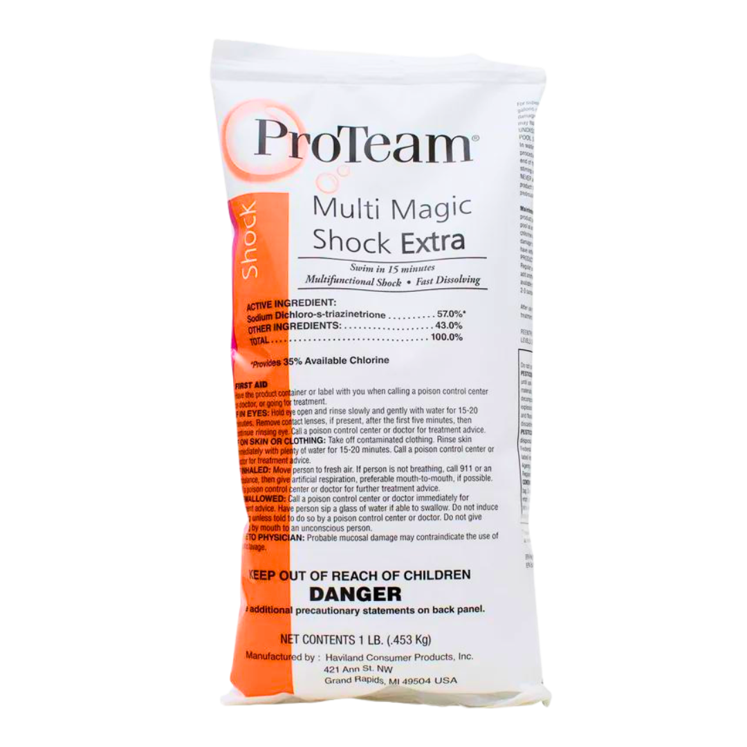 ProTeam Multi-Magic Shock Extra 1lb (1 - 12 Pack) – EZ Pools