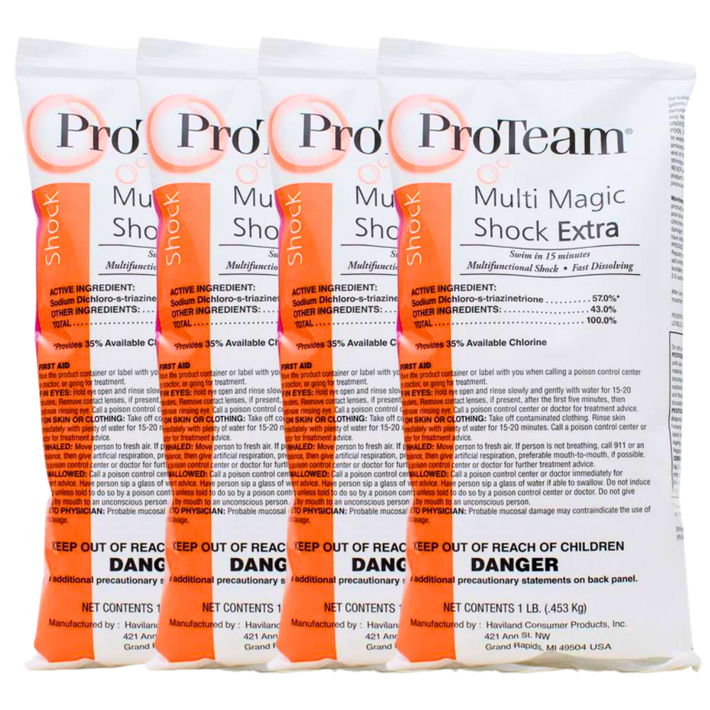 ProTeam Multi-Magic Shock Extra 1lb (1 - 12 Pack) – EZ Pools