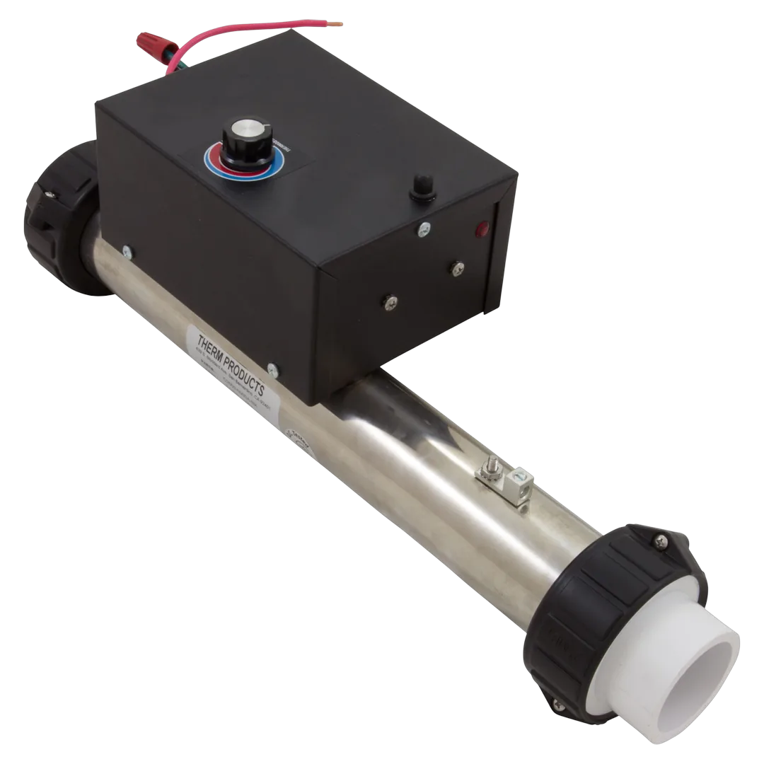 HydroQuip 5.5kW Flo-Thru Heater Assembly - 26-0000ABX-7S-K – EZ Pools