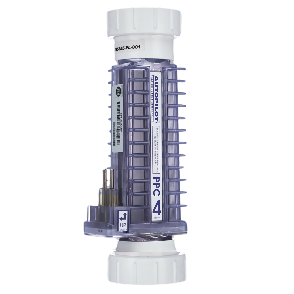 AutoPilot PPC4 Replacement Salt Cell With Unions - PPC4 – EZ Pools