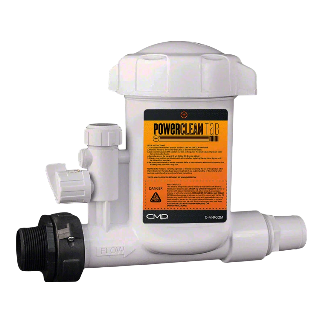 CMP PowerClean Tab Mini In-Line Chlorinator for Above Ground Pools – EZ ...