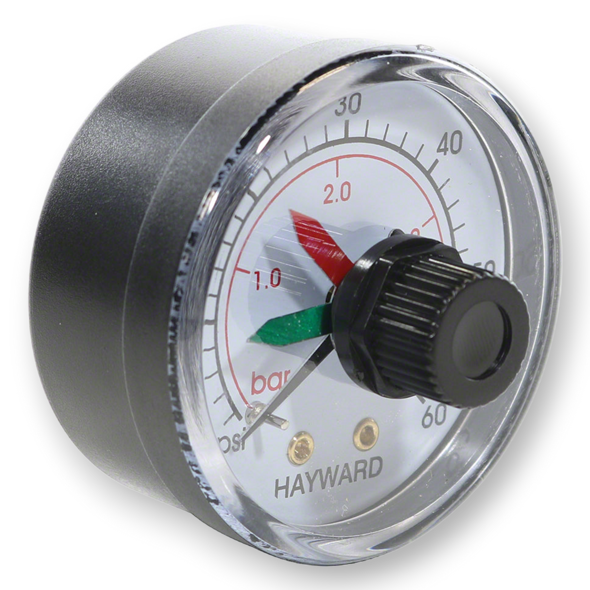 Hayward 0 - 60 PSI Back Mount Pressure Gauge for Hayward Cartridge & D ...