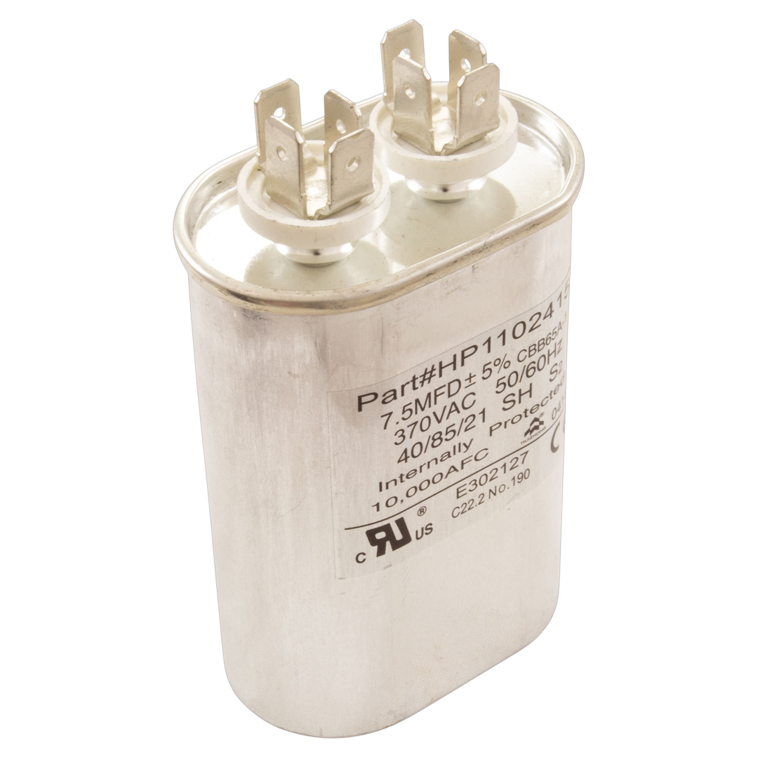 Hayward HPX11024151 7.5 UF Fan Run Capacitor for HeatPro Heat Pumps ...