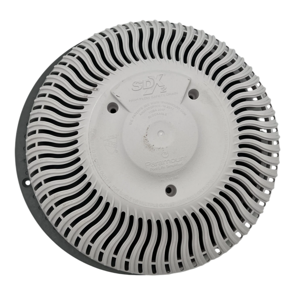 Paramount SDX2 Retro Drain Cover – EZ Pools