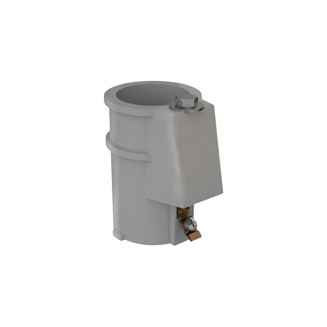 Perma-Cast 4-Inch Cycolac Deck Anchor PS-4019-P for 1.9 Inch OD Tubing ...