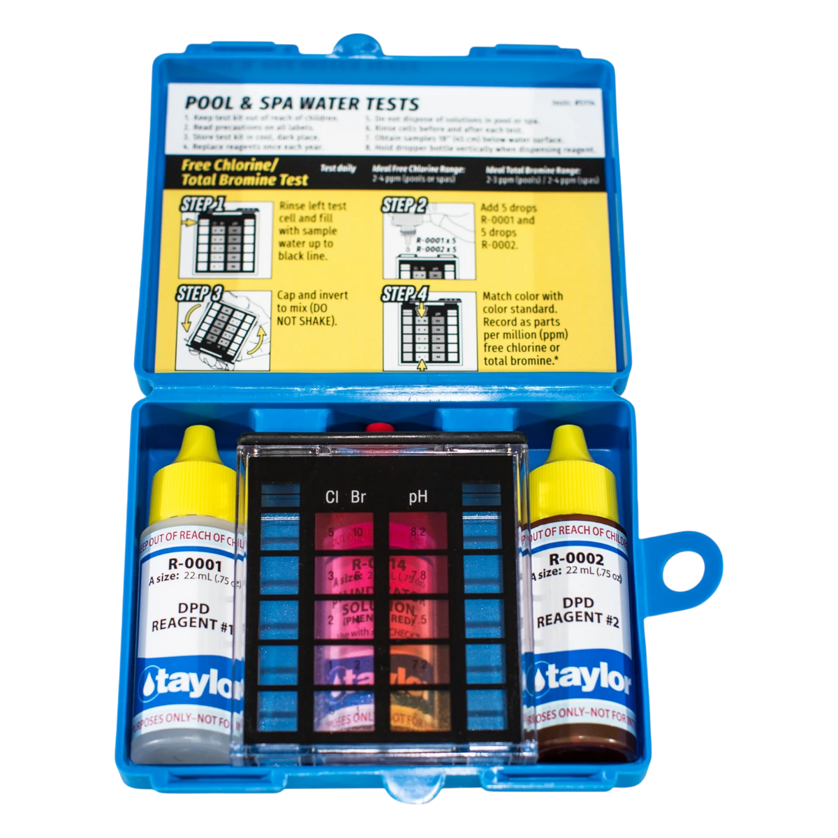 Taylor K-1001 - 3 Way DPD Test Kit – EZ Pools