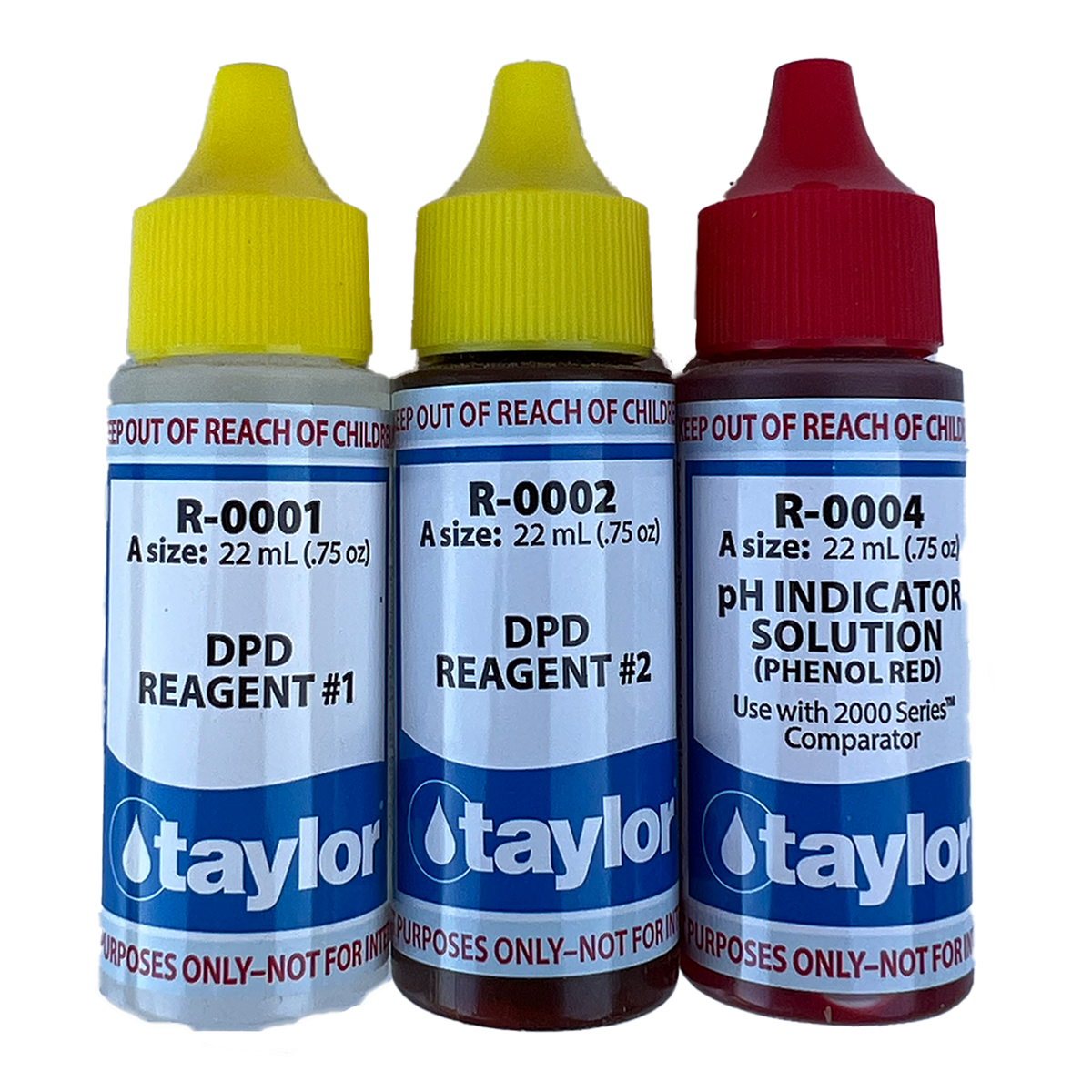 Taylor Replacement Reagents Refill Kit – EZ Pools