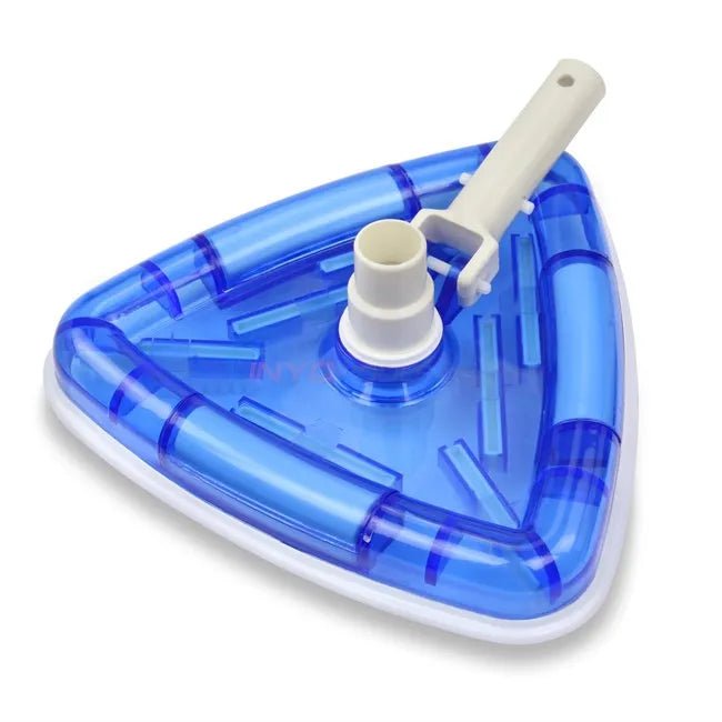 Deluxe Clear Triangular Weighted Vac Head w/Swivel – EZ Pools